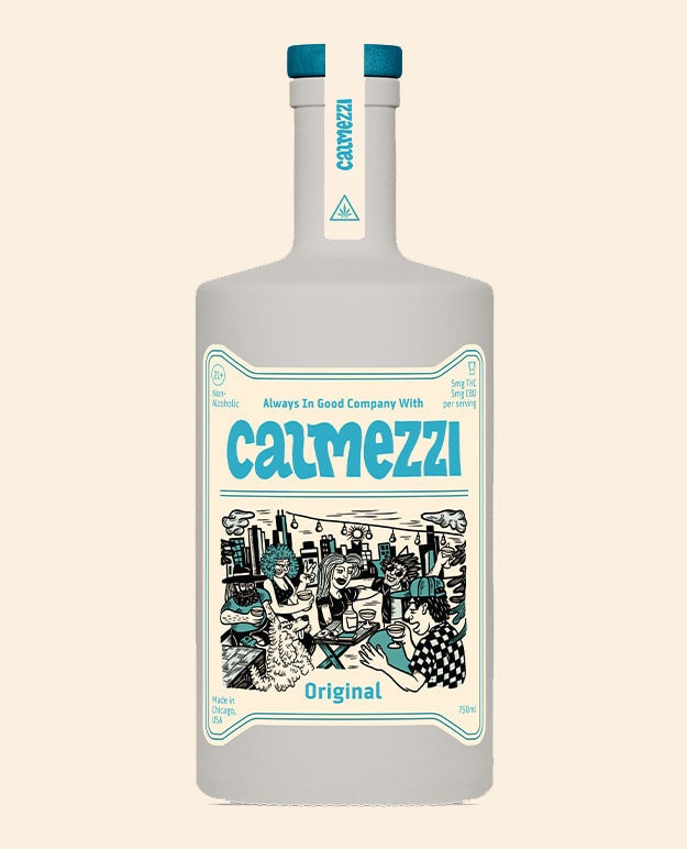 Calmezzi Original Non-Alcoholic THC Spirit | dear dry drinkery | Austin ...